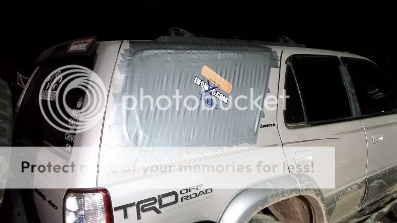 Well crap, what are my options? Rear side cargo glass replacement ...