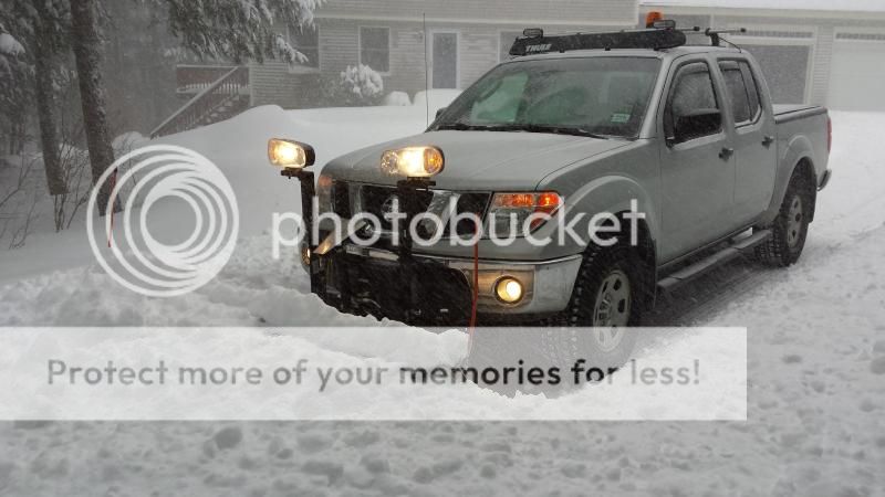 Snow Dogg MD75 snow plow installed | Nissan Frontier Forum