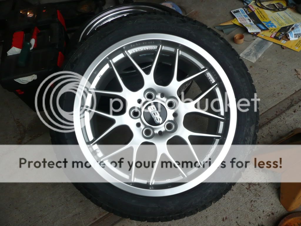 NEW never been mounted on a car BBS RX 17x9 et32