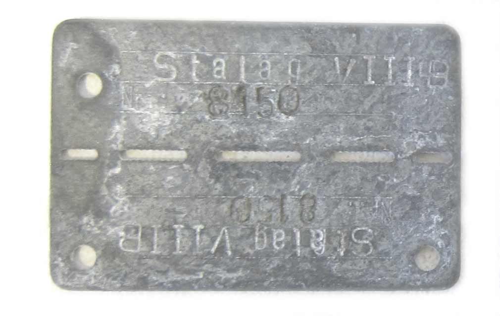 WW2 German POW Dog Tag Allied Stalag Luft Oflag Erkennungsmarke ...