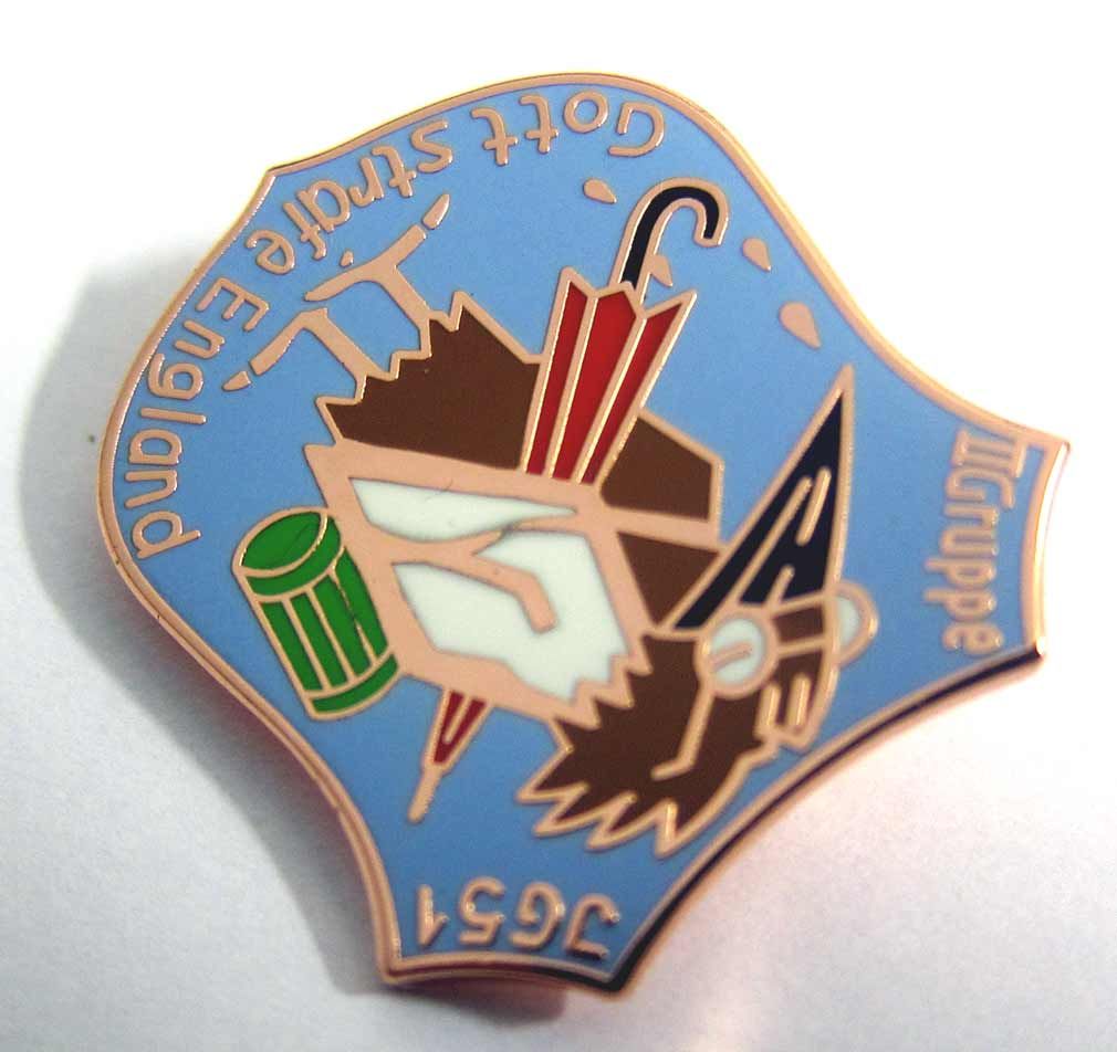 Luftwaffe Cap Badge JG51 WW2 Jagdgeschwader 51 (51st Fighter Wing) II ...